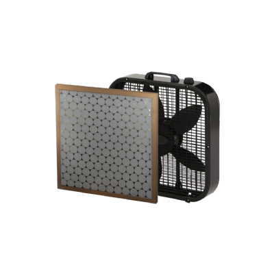 Box Fan Air Filter for Small Spaces | Voloair